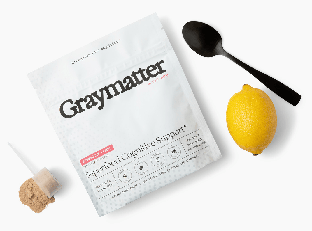 Bright Mind: The First Drinkable ADHD Supplement – Graymatter Labs